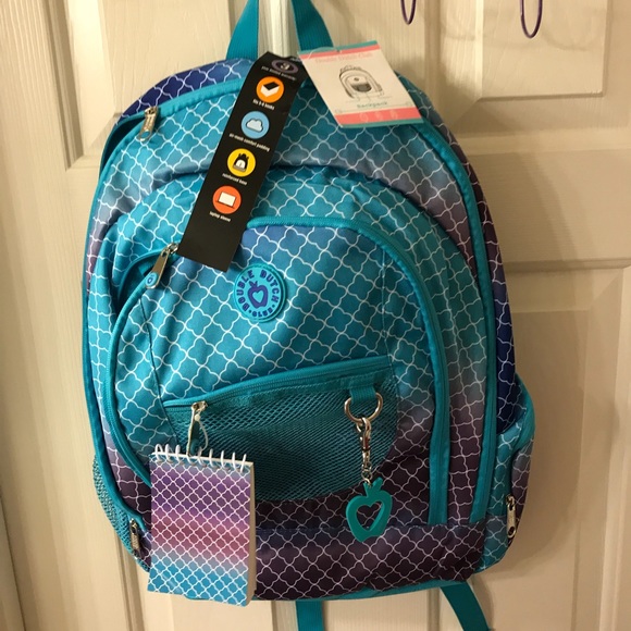 Double Dutch Club | Accessories | Nwt Teal Purple Backpack | Poshmark